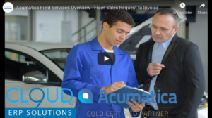Acumatica Demo Videos - Cloud 9 ERP Solutions