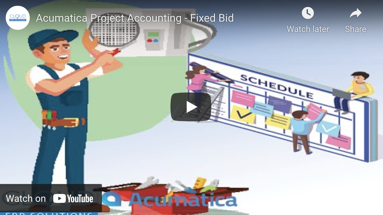 Acumatica Demo Videos - Cloud 9 ERP Solutions