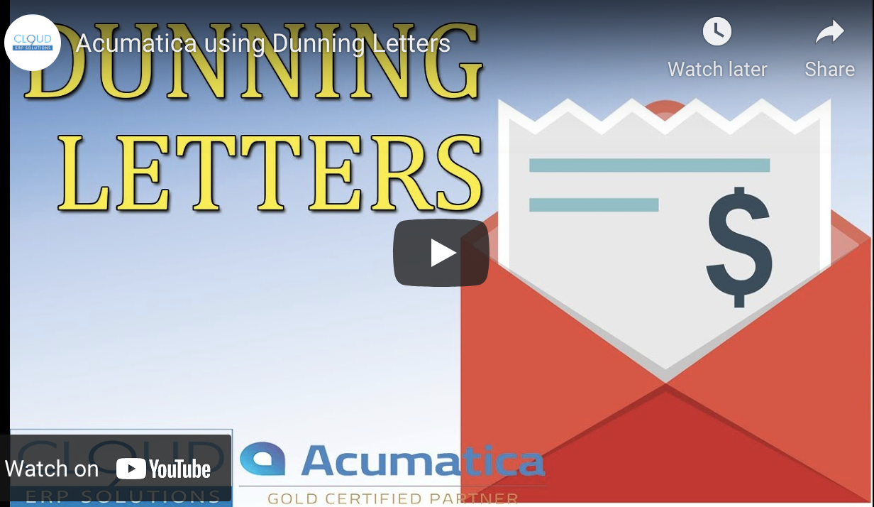 Acumatica Demo Videos - Cloud 9 ERP Solutions