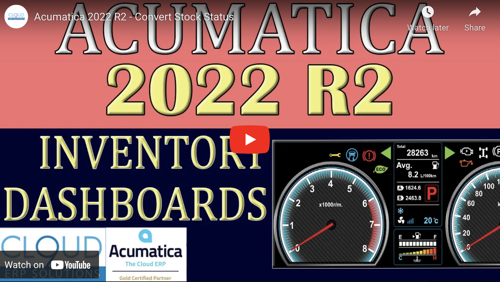Acumatica Demo Videos - Cloud 9 ERP Solutions